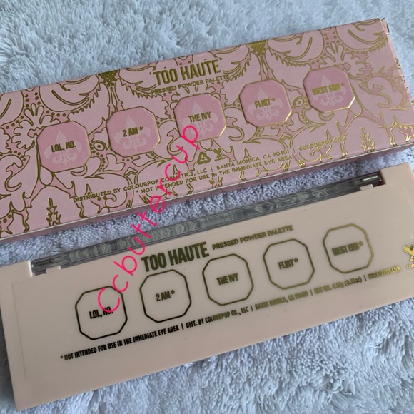 Colourpop | Makeup | Colourpop Too Haute Eyeshadow Palette Bnib | Poshmark